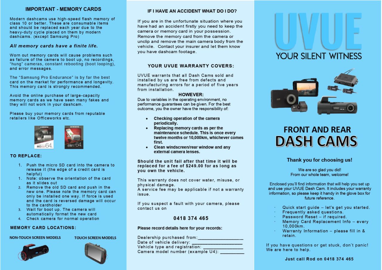 UVUE DC Setup - Nu Line